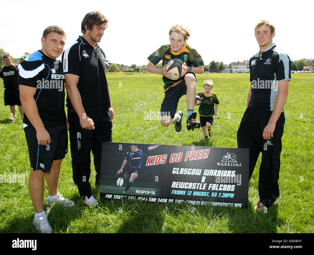 Glasgow warriors players scott wight hi-res stock photography and ...