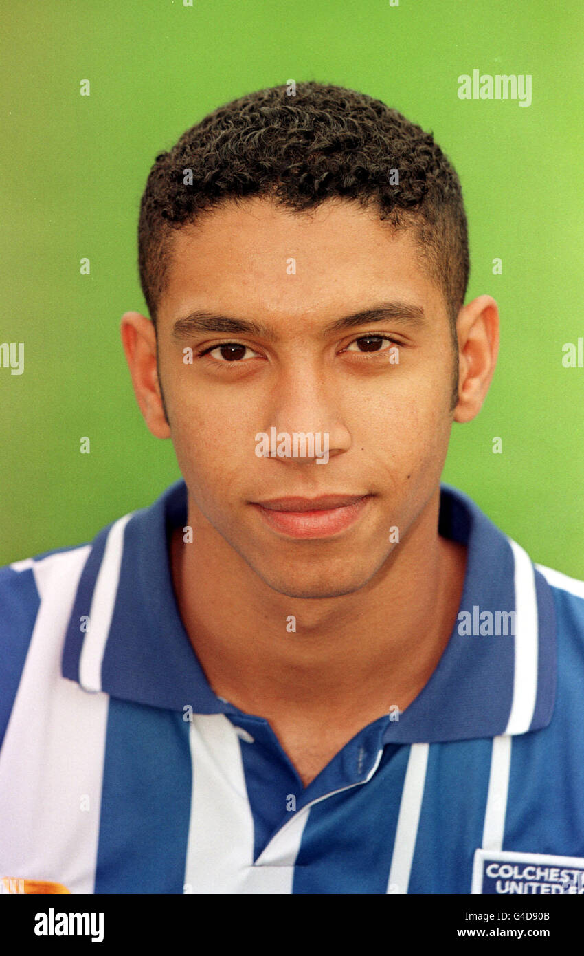 Colchester united football club limited david rainford hi-res stock ...