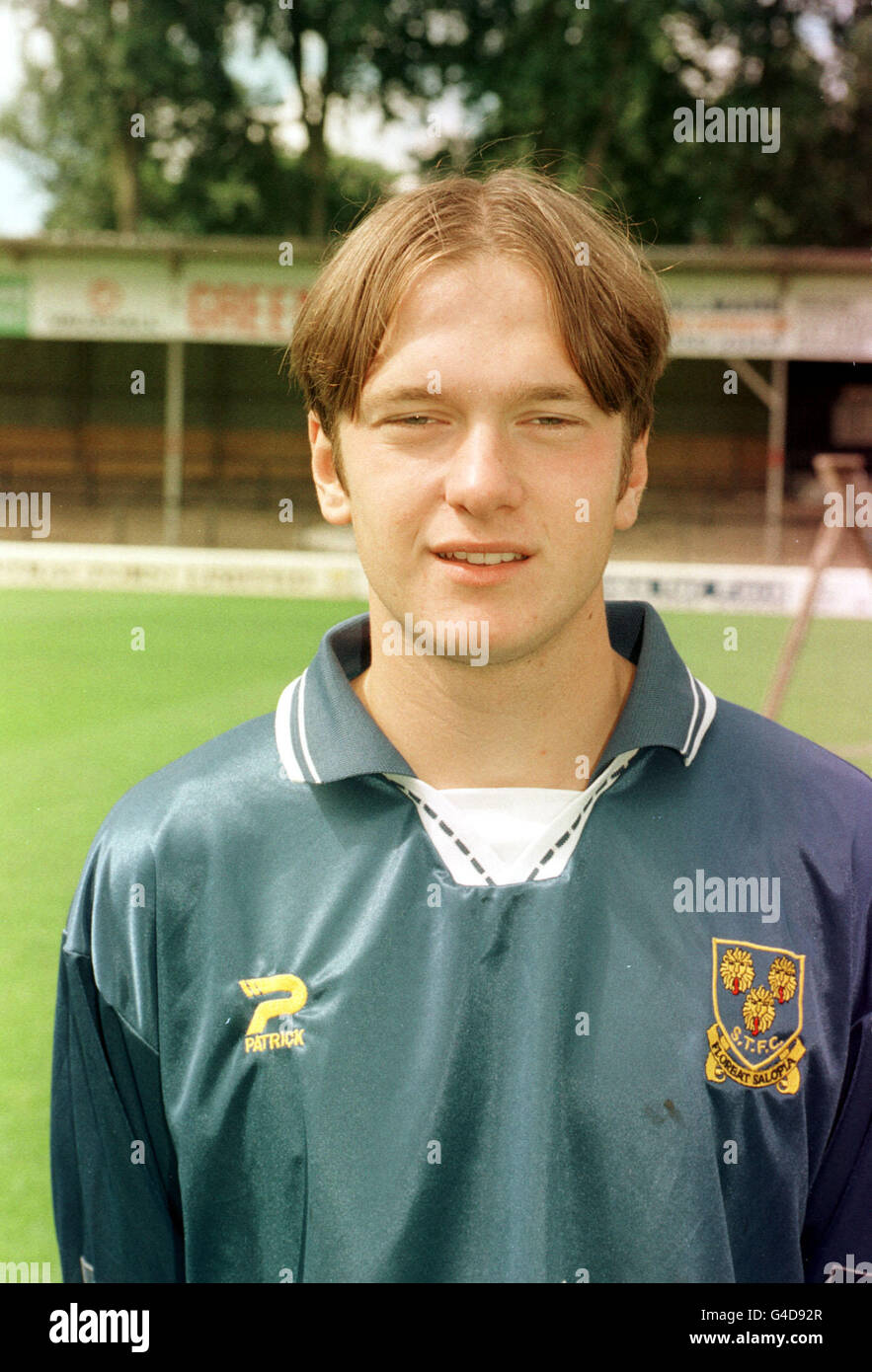 Football. SHREWSBURY TOWN FOOTBALL CLUB PLC Joe Williams Stock Photo ...