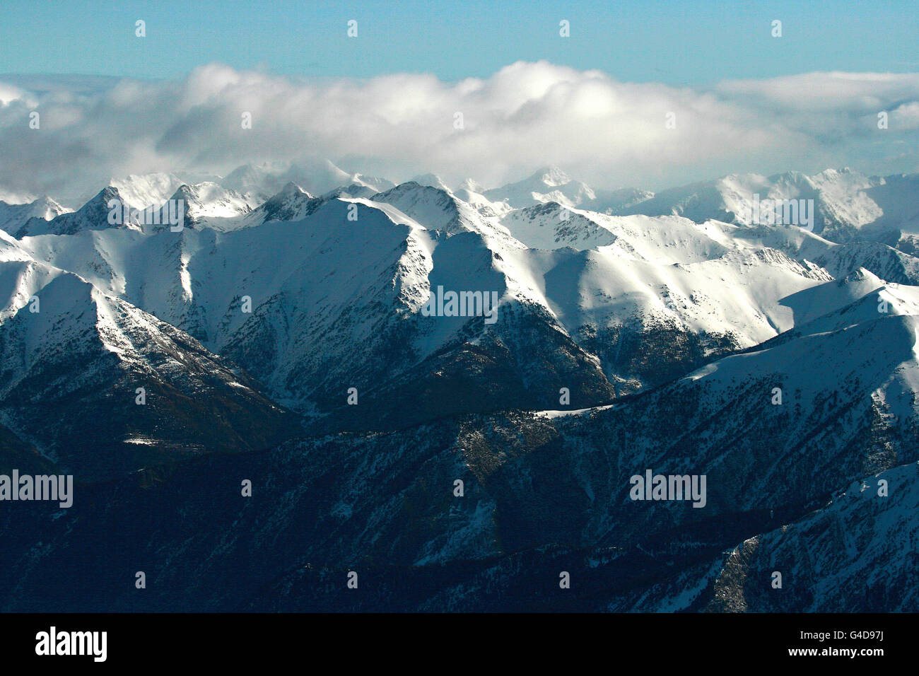 Pyrenees aerial hi-res stock photography and images - Alamy