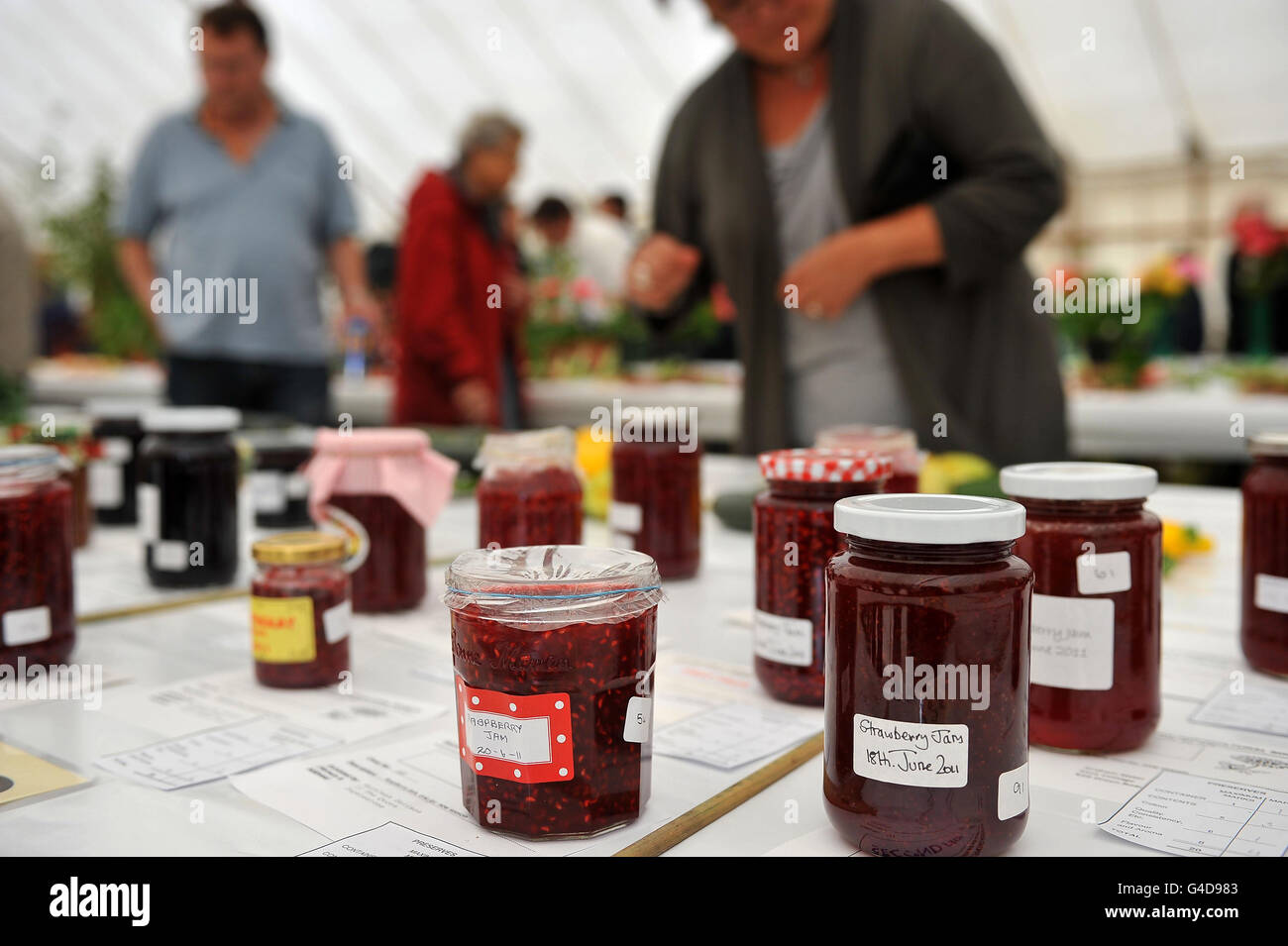 Home made jams in competition at the Ingatestone and Fryerning ...