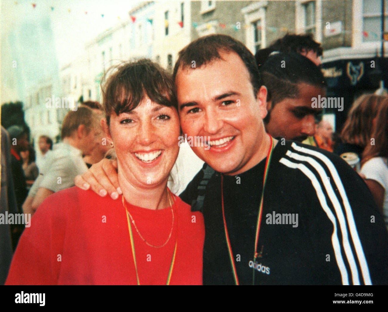 POLICE Honeymoon couple Stock Photo - Alamy