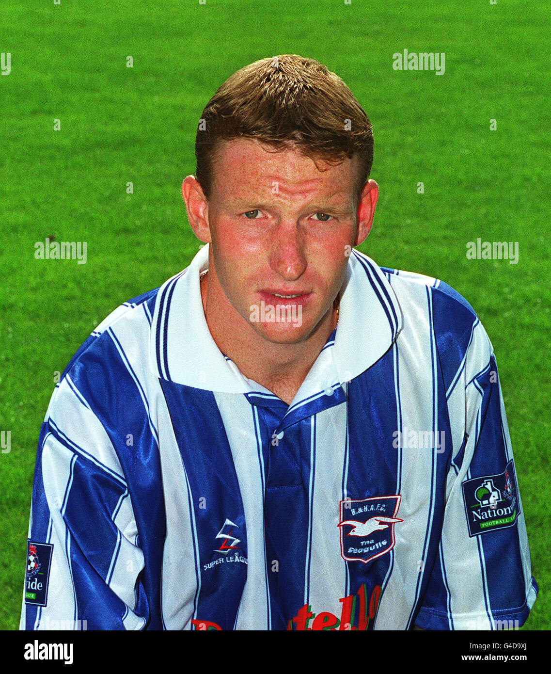 STUART TUCK OF BRIGHTON AND HOVE ALBION FOOTBALL CLUB Stock Photo - Alamy