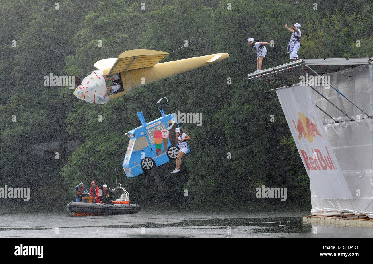 The Red Bull Flugtag Stock Photo - Alamy