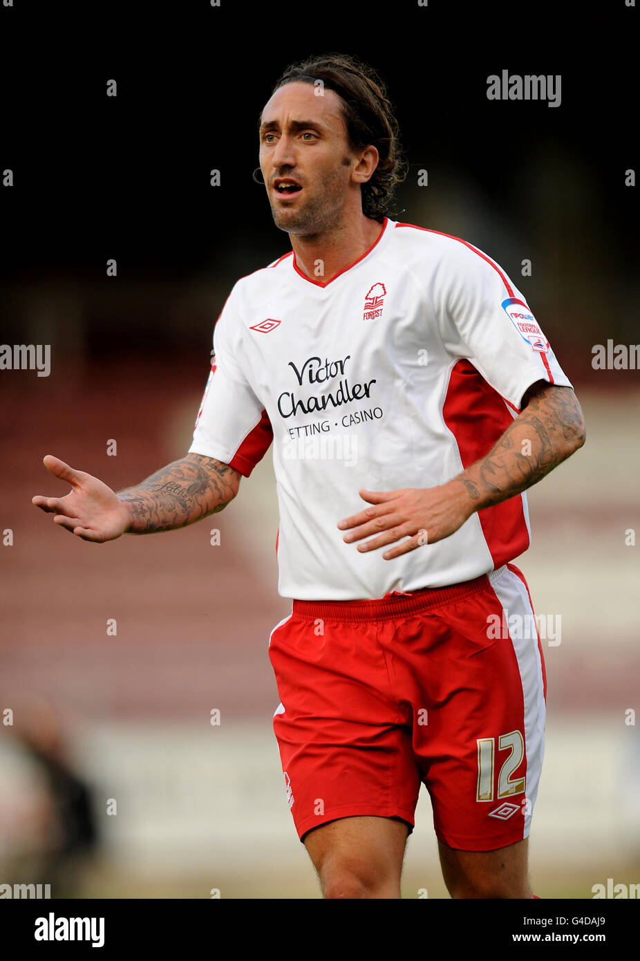 Nottingham forests jonathan greening hi-res stock photography and ...
