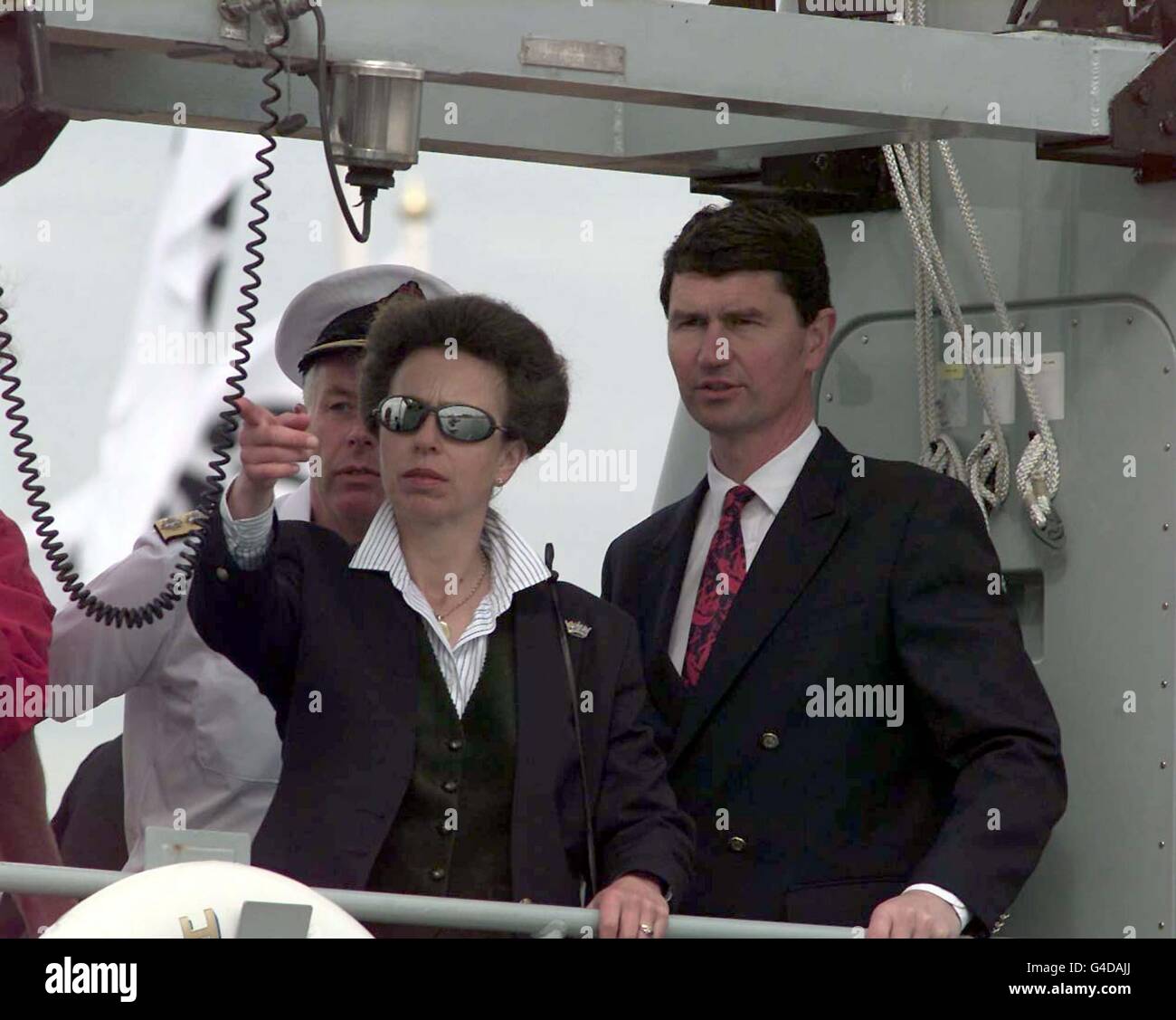 Tim lawrence royal princess anne princess royal commander tim laurence ...