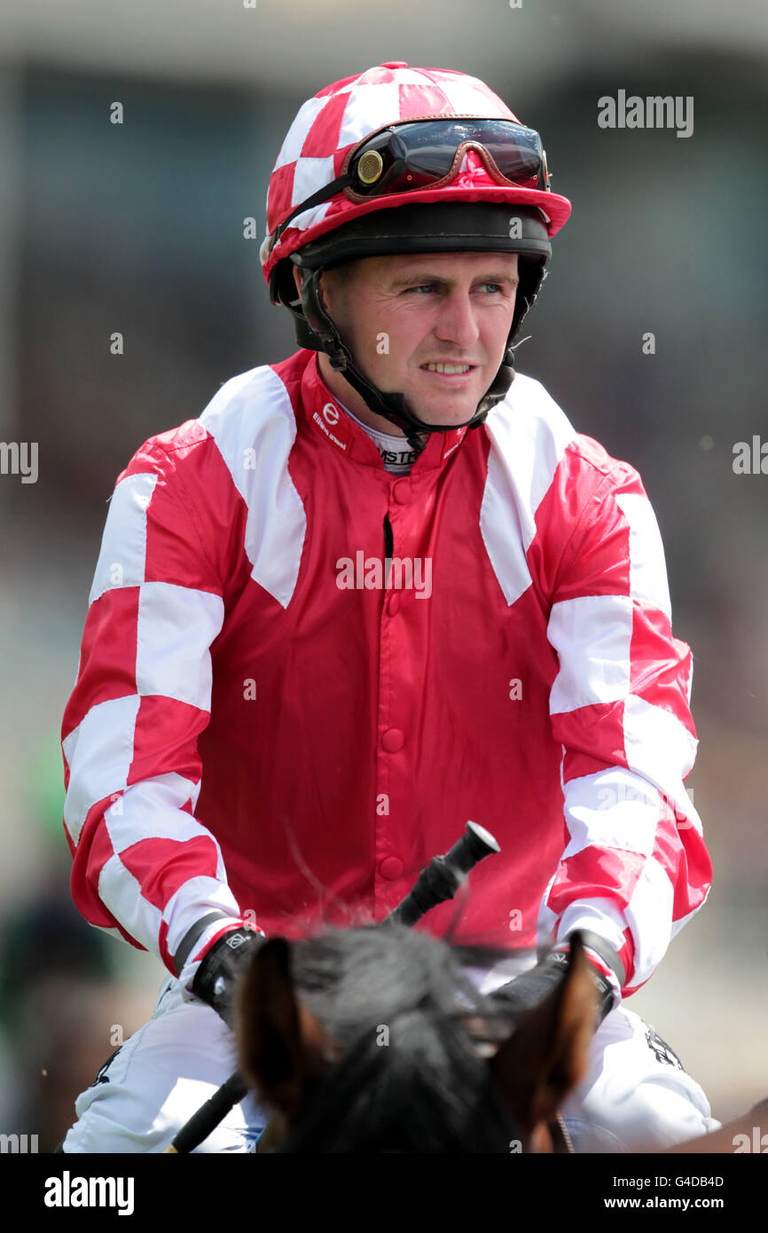 Jockey tony hamilton at york racecourse hi-res stock photography and ...