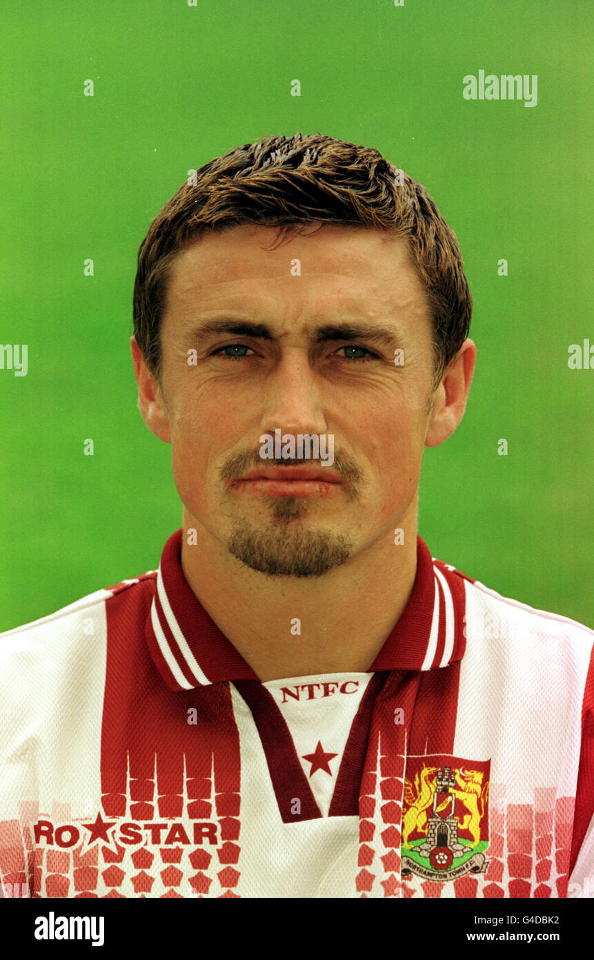 NORTHAMPTON TOWN FOOTBALL CLUB Charlie Bishop Stock Photo - Alamy