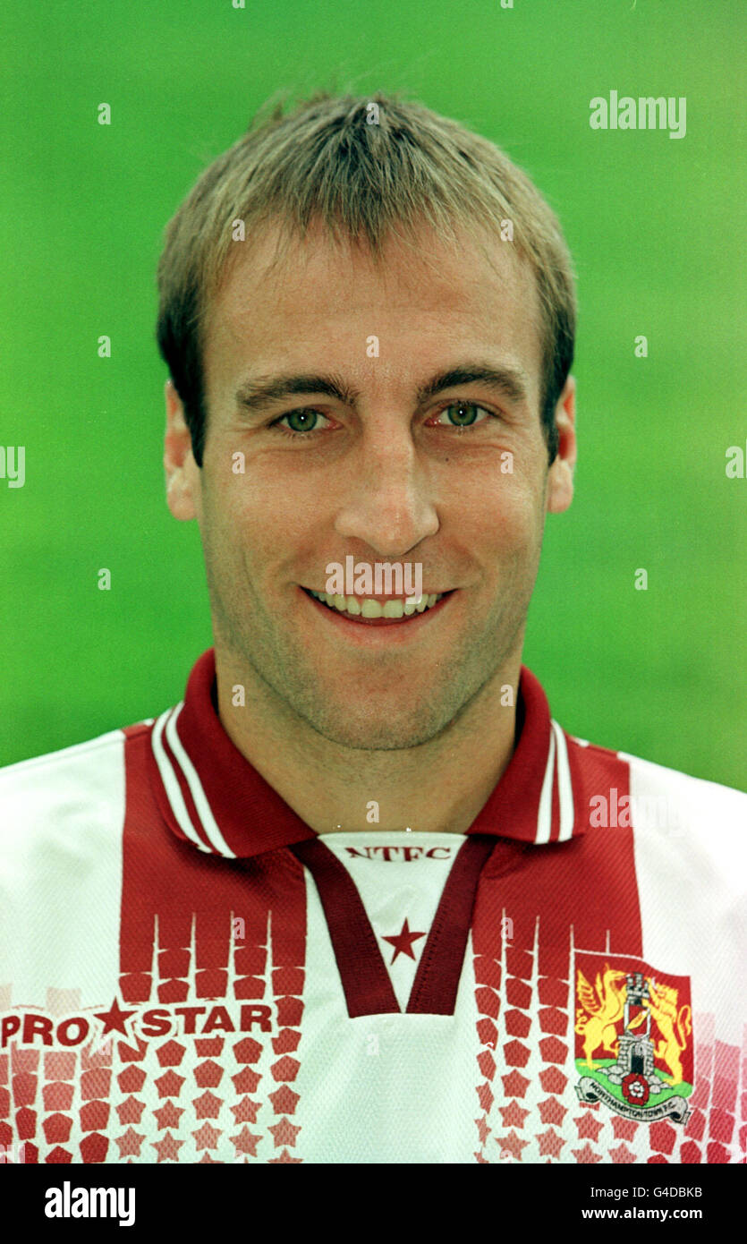 NORTHAMPTON TOWN FOOTBALL CLUB Ian Clarkson Stock Photo - Alamy