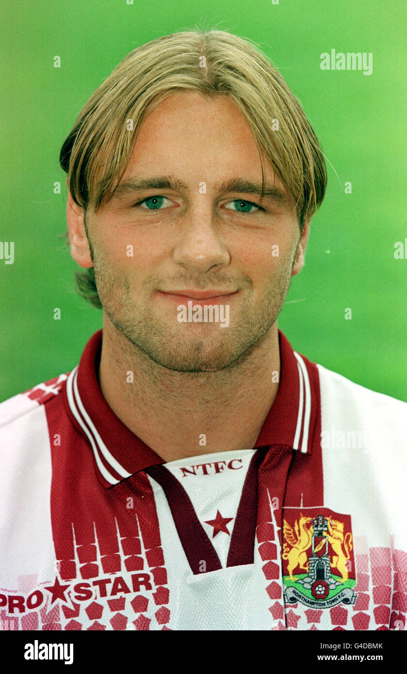 NORTHAMPTON TOWN FOOTBALL CLUB James Hunt Stock Photo - Alamy