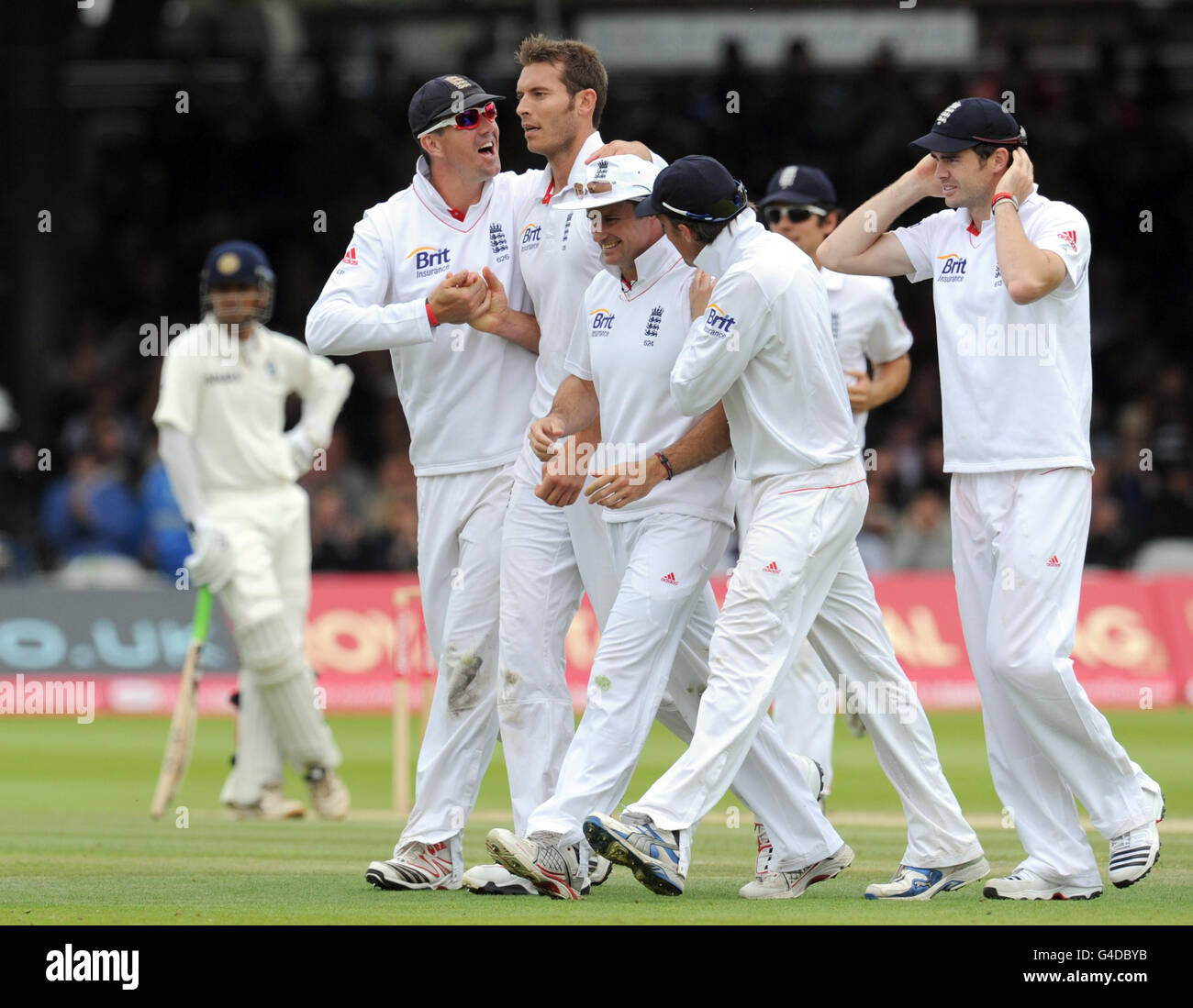 England v india at lords hi-res stock photography and images - Alamy