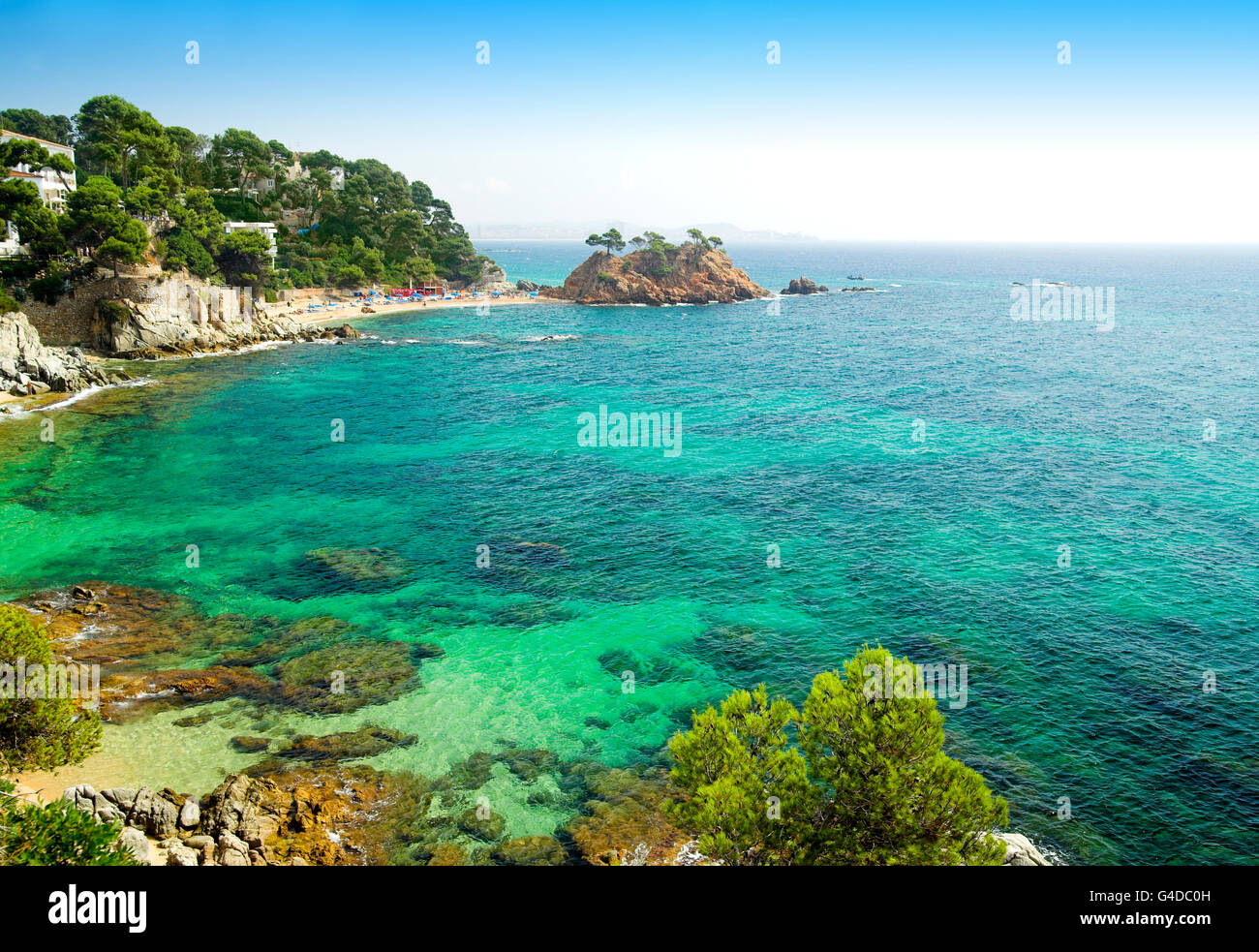 Cap Roig Beach, Costa Brava, Spain Stock Photo - Alamy