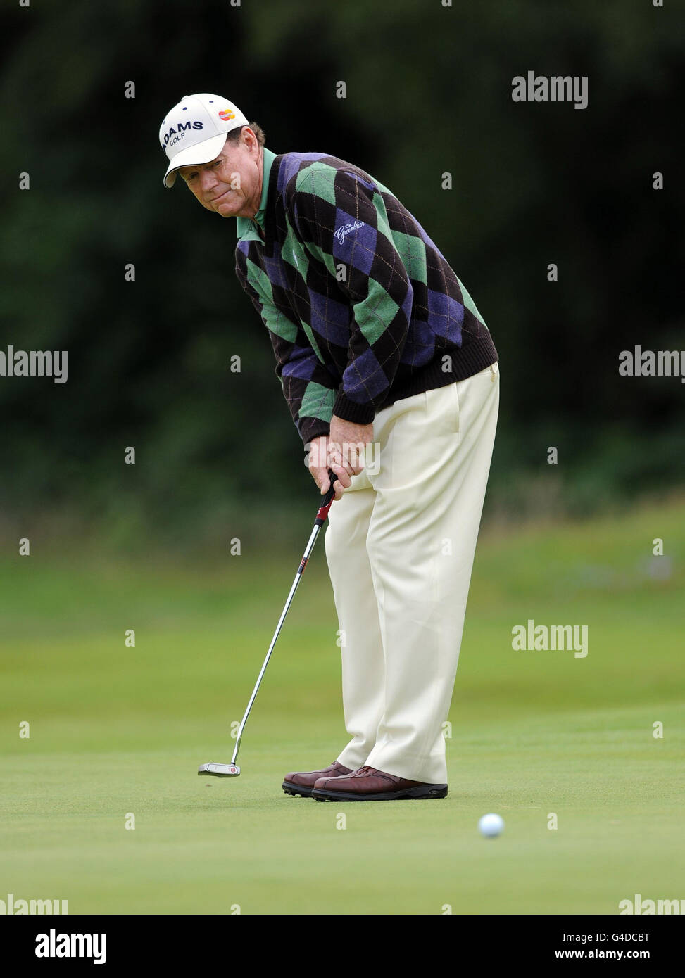 USA's Tom Watson during Round Three of the Senior Open Championship at ...