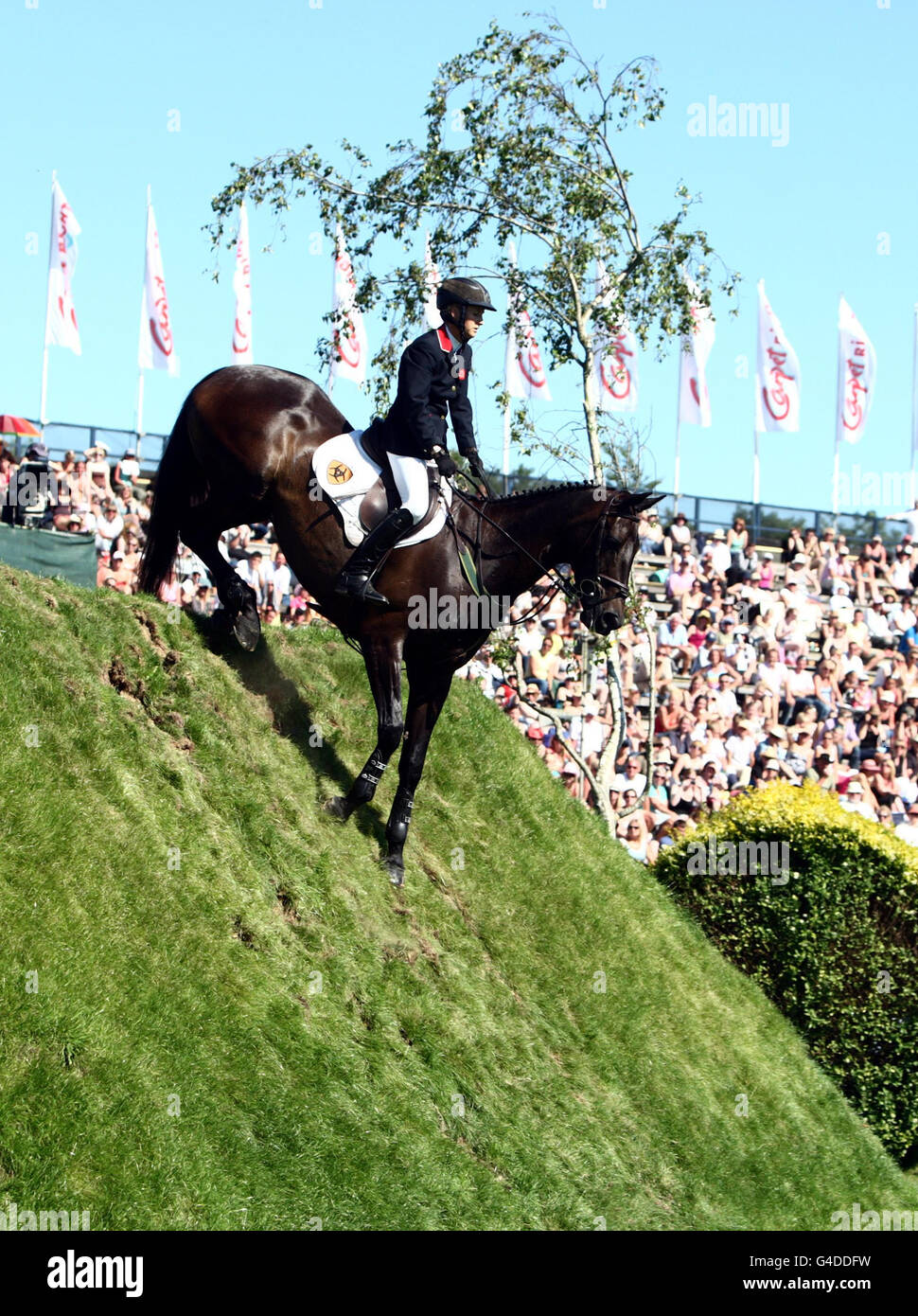 Tina Fletcher riding Promised Land wins the Carpet right Derby during ...