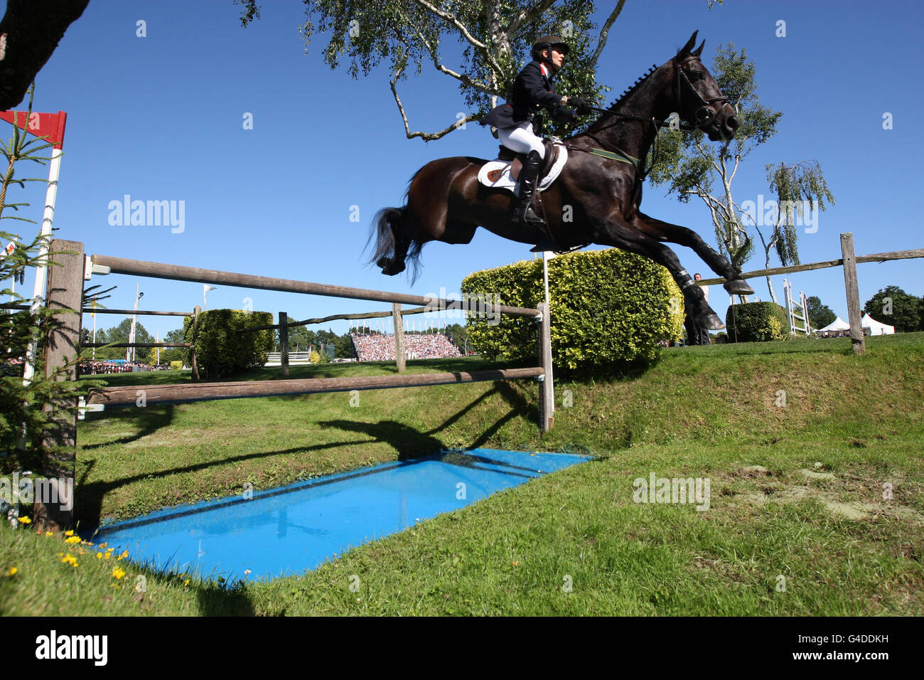 Tina Fletcher riding Promised Land wins the Carpet right Derby during ...