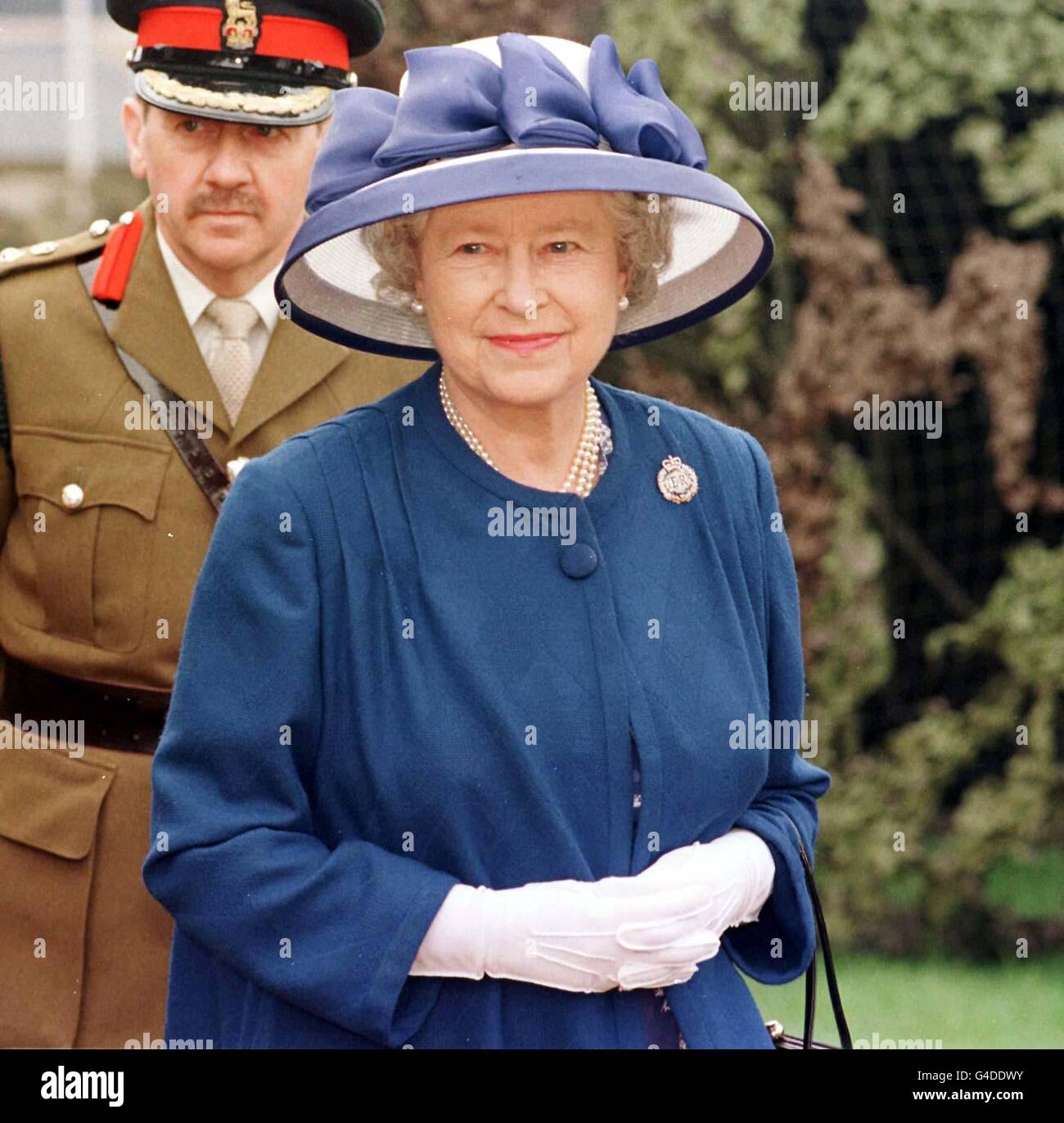 Colonel in chief of the corps of the royal engineers hi-res stock ...