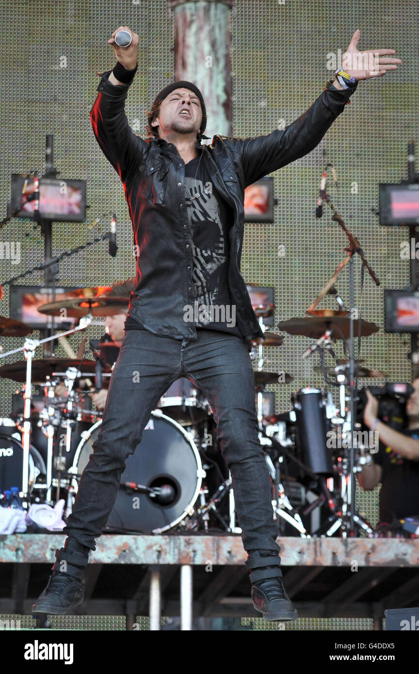 Pendulum MC Benjamin Mount, also known as Verse, performs on the ...