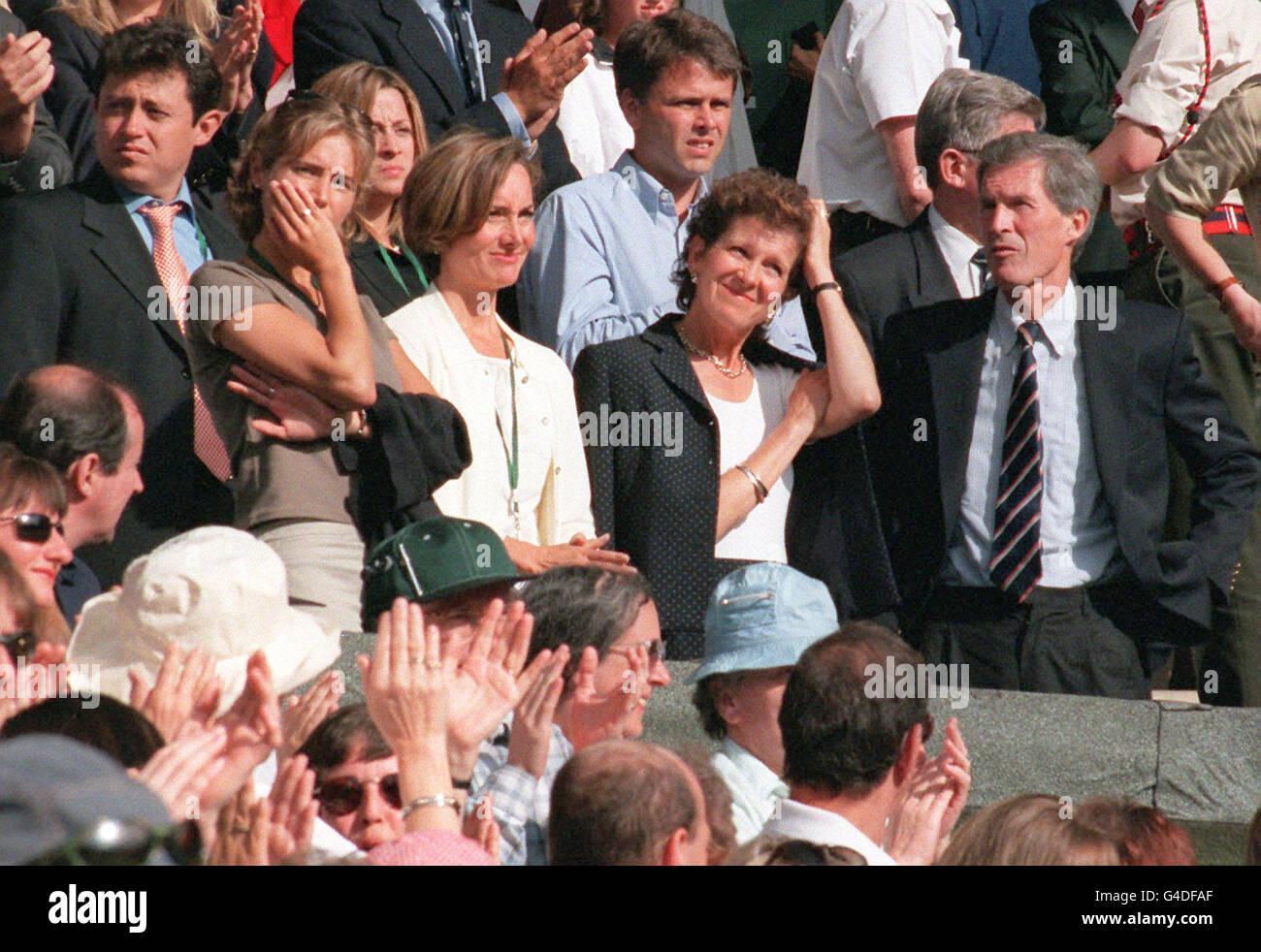 Wimbledon henman family hi-res stock photography and images - Alamy