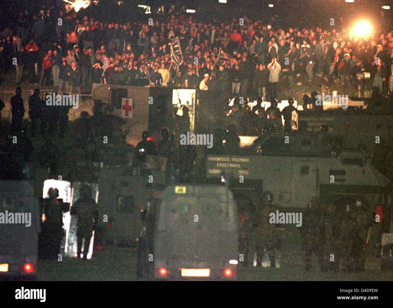 Drumcree standoff 2 Stock Photo - Alamy