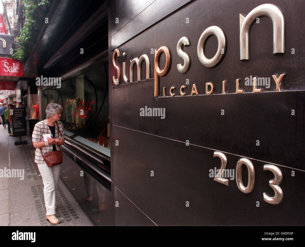 Simpson piccadilly hi-res stock photography and images - Alamy