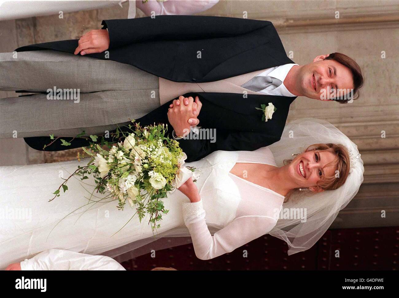 At the wedding of timothy knatchbull hi-res stock photography and ...