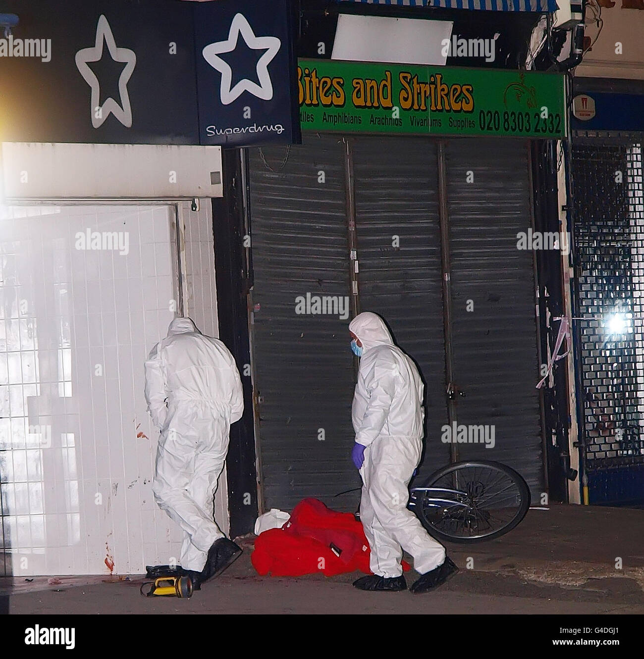 Stabbing in Welling Stock Photo - Alamy