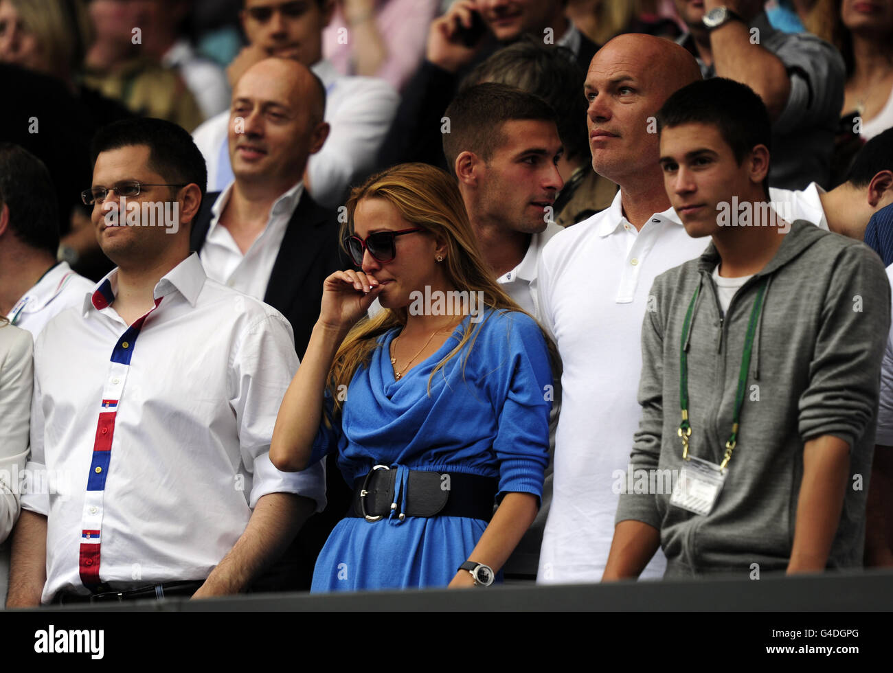 Jelena ristic girlfriend novak djokovic hi-res stock photography and ...