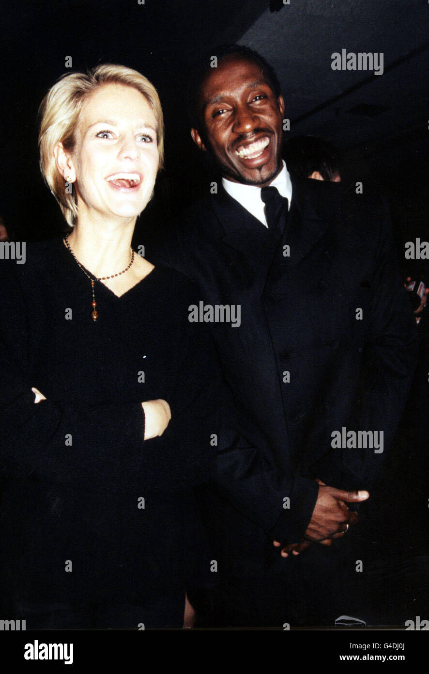 Ulrika jonsson linford christie hi-res stock photography and images - Alamy