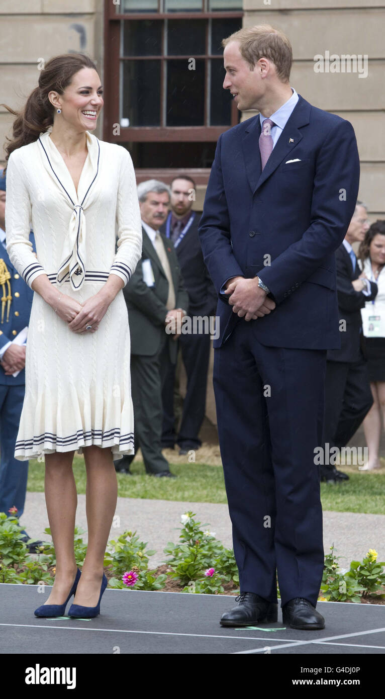 Duchess cambridge canada 2011 hi-res stock photography and images - Alamy