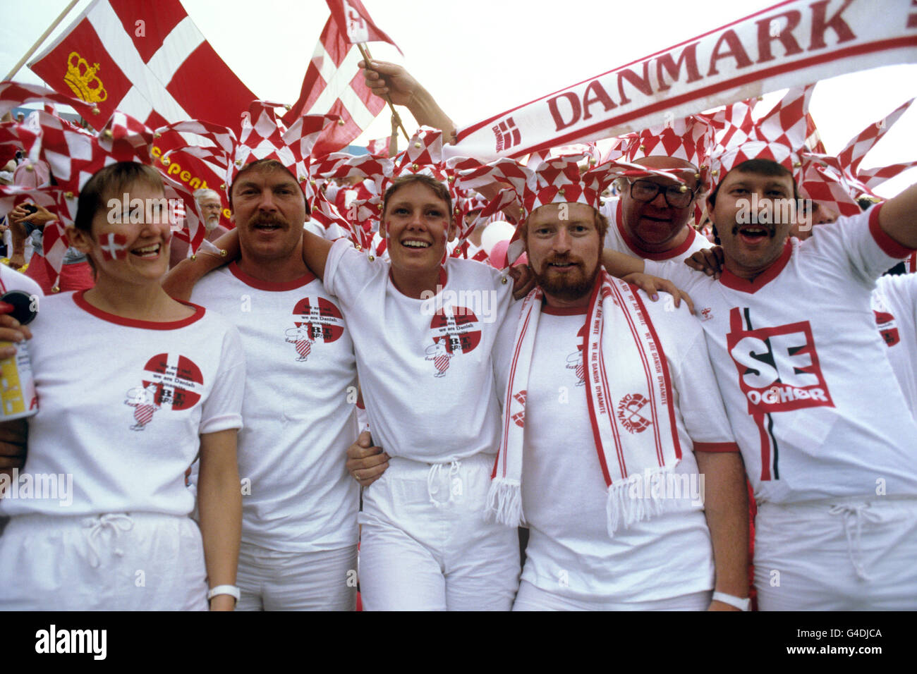 Soccer - 1986 FIFA World Cup Finals - Group E - West Germany v Denmark ...
