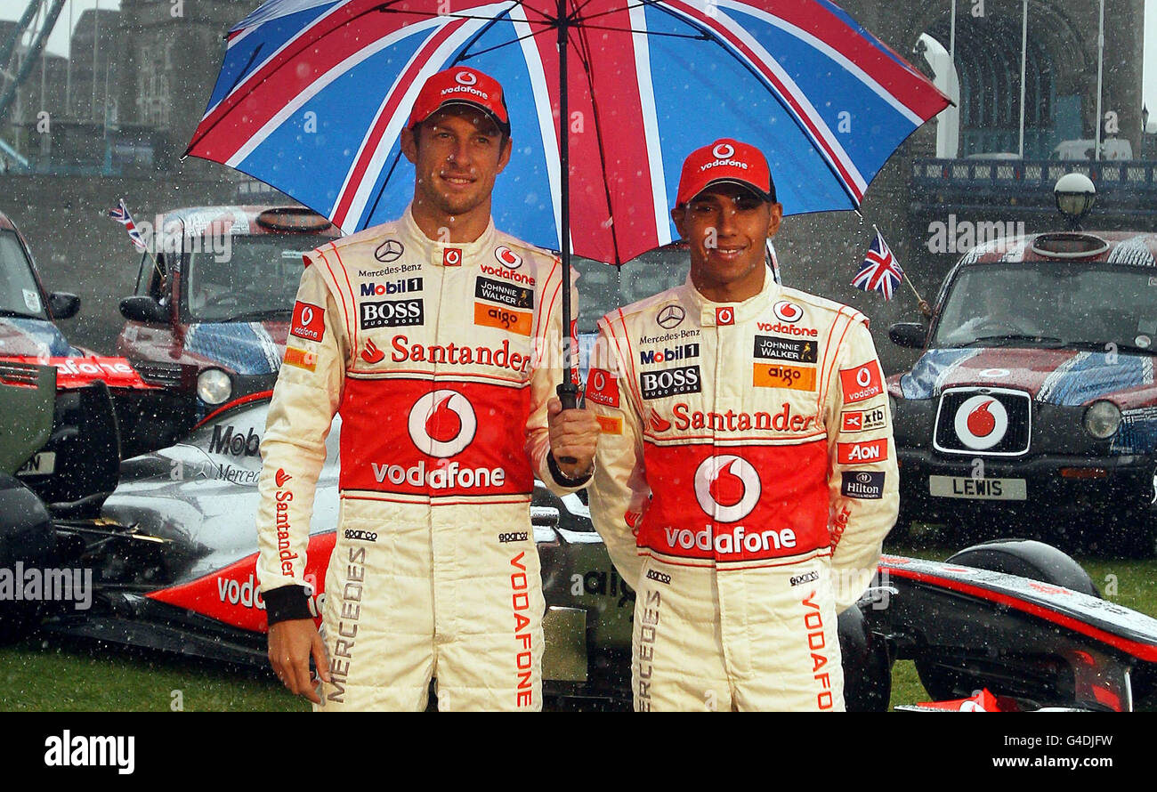 Mclaren Mercedes F1 Drivers
