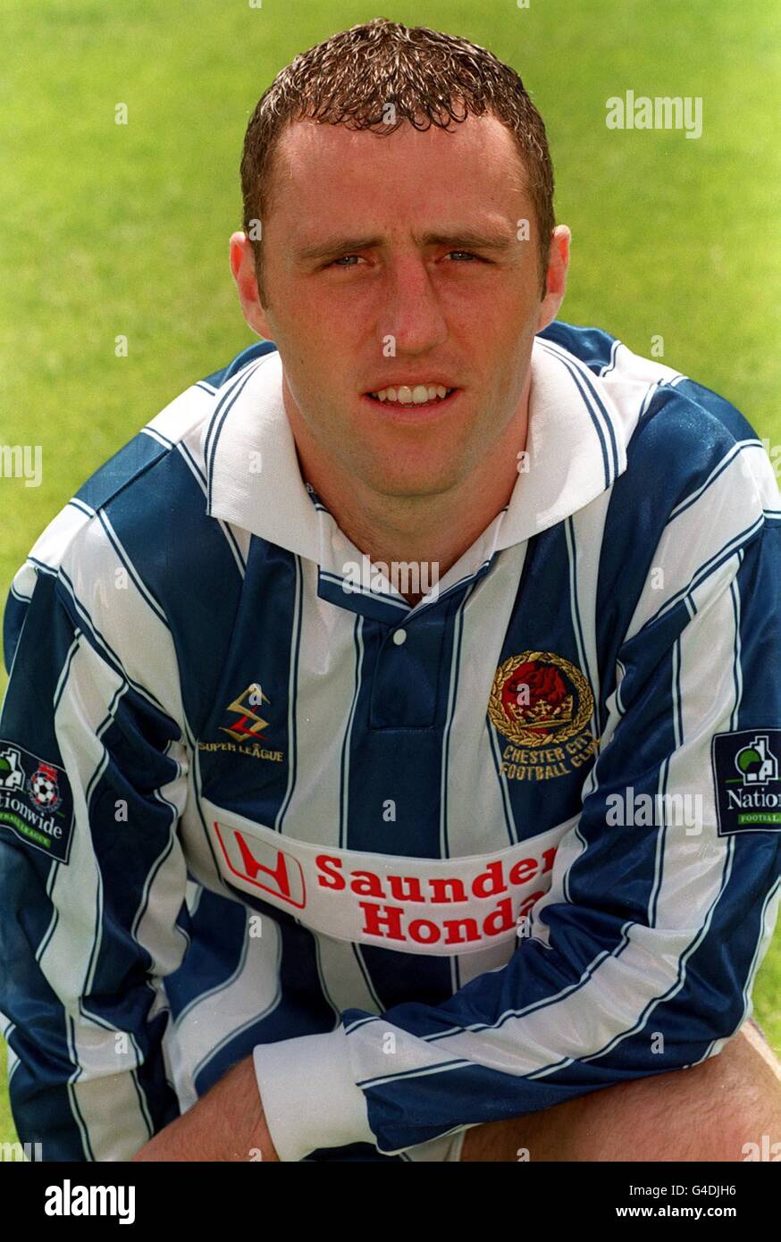 CHESTER CITY FOOTBALL CLUB. ANDY CROSBY OF CHESTER CITY FOOTBALL CLUB ...