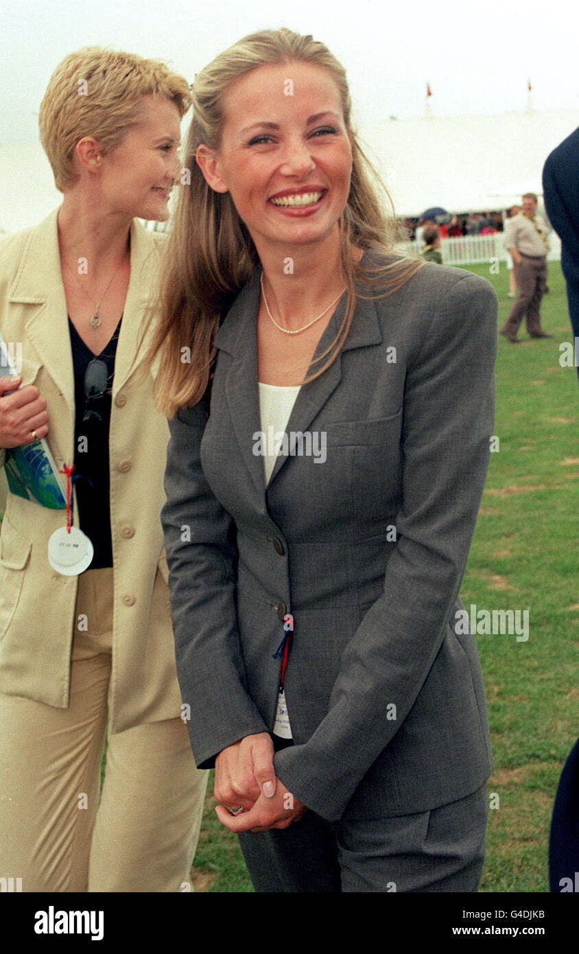 PA NEWS 26/7/98 CELINE BALITRAN, GIRLFRIEND OF GEORGE CLOONEY, ATTENDS ...