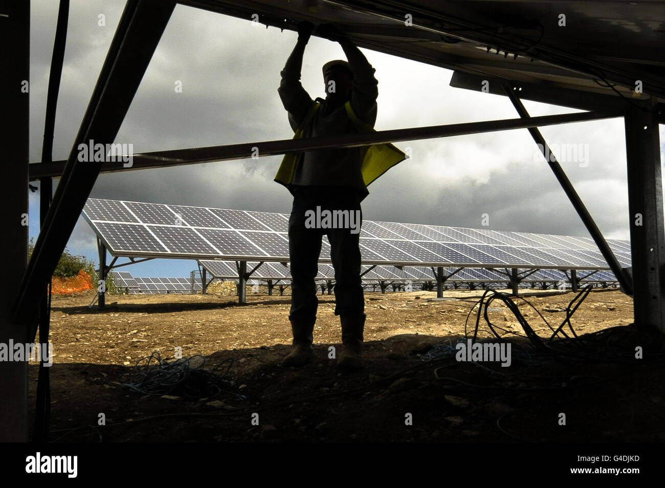 First solar farm in south west hi-res stock photography and images - Alamy