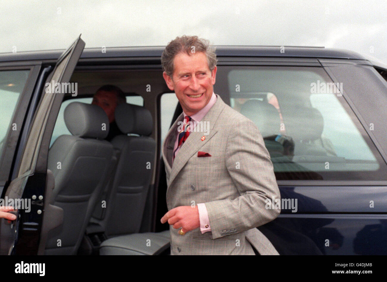 PRINCE CHARLES IN WALES Stock Photo - Alamy