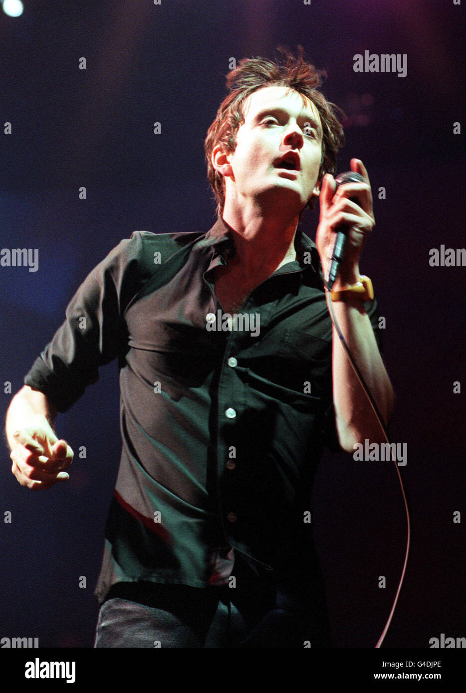 Jarvis cocker lead singer pulp hi-res stock photography and images - Alamy
