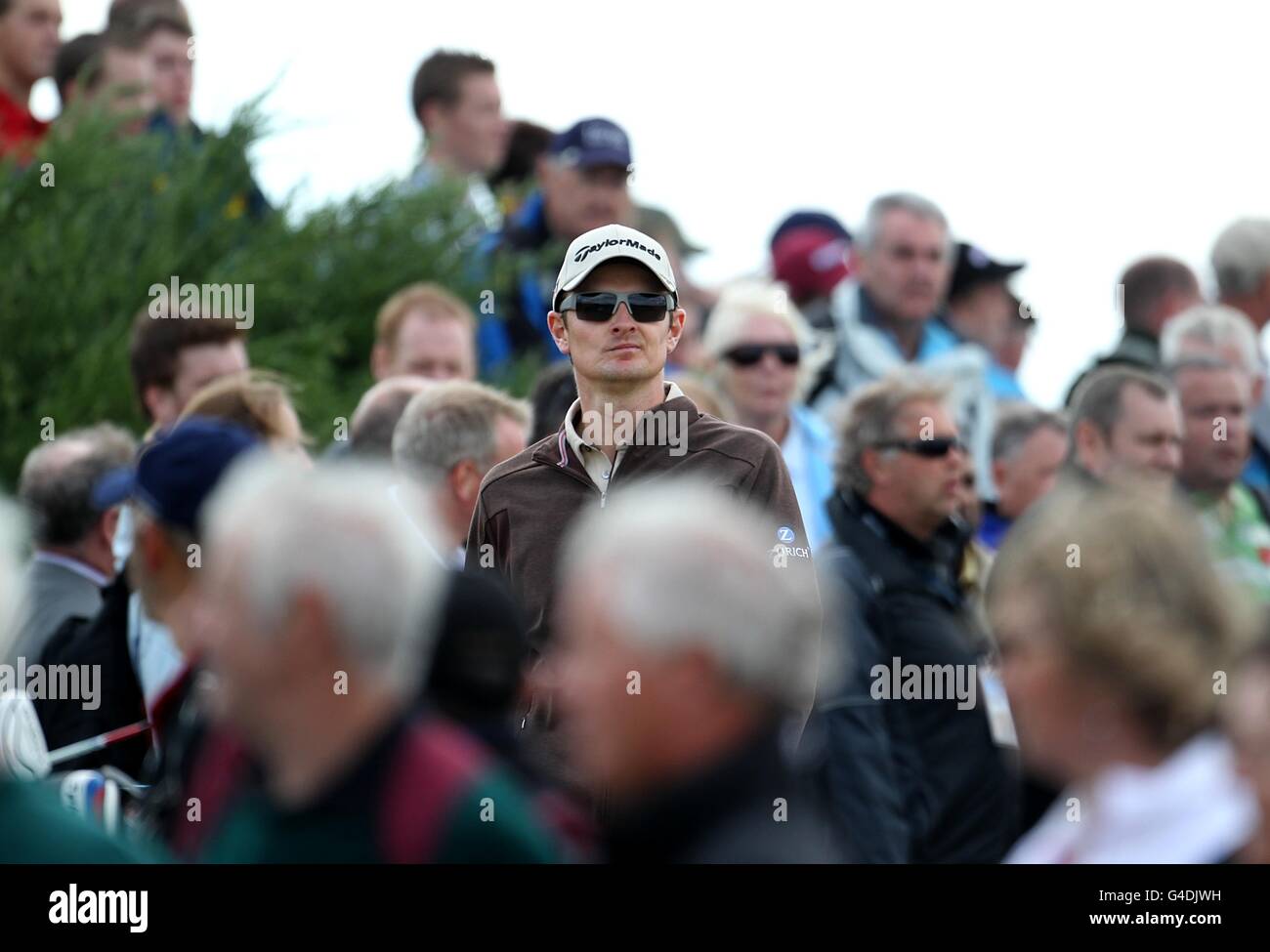 England's Justin Rose during Day One of the Barclays Scottish Open, at ...