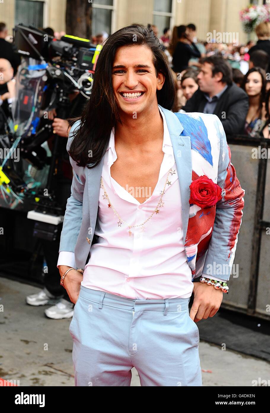 Ollie Locke arriving for the world premiere of Harry Potter And The ...