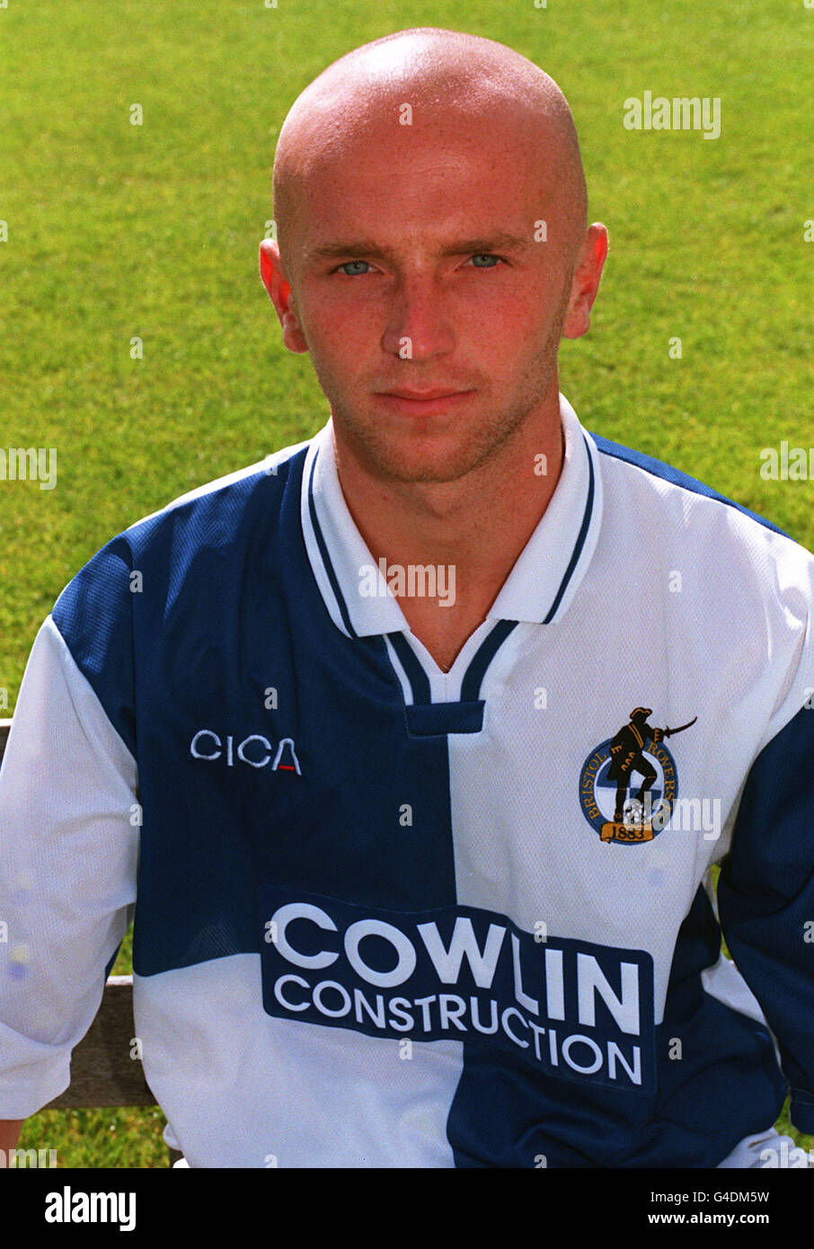 ROBERT TREES OF BRISTOL ROVERS FOOTBALL CLUB Stock Photo - Alamy