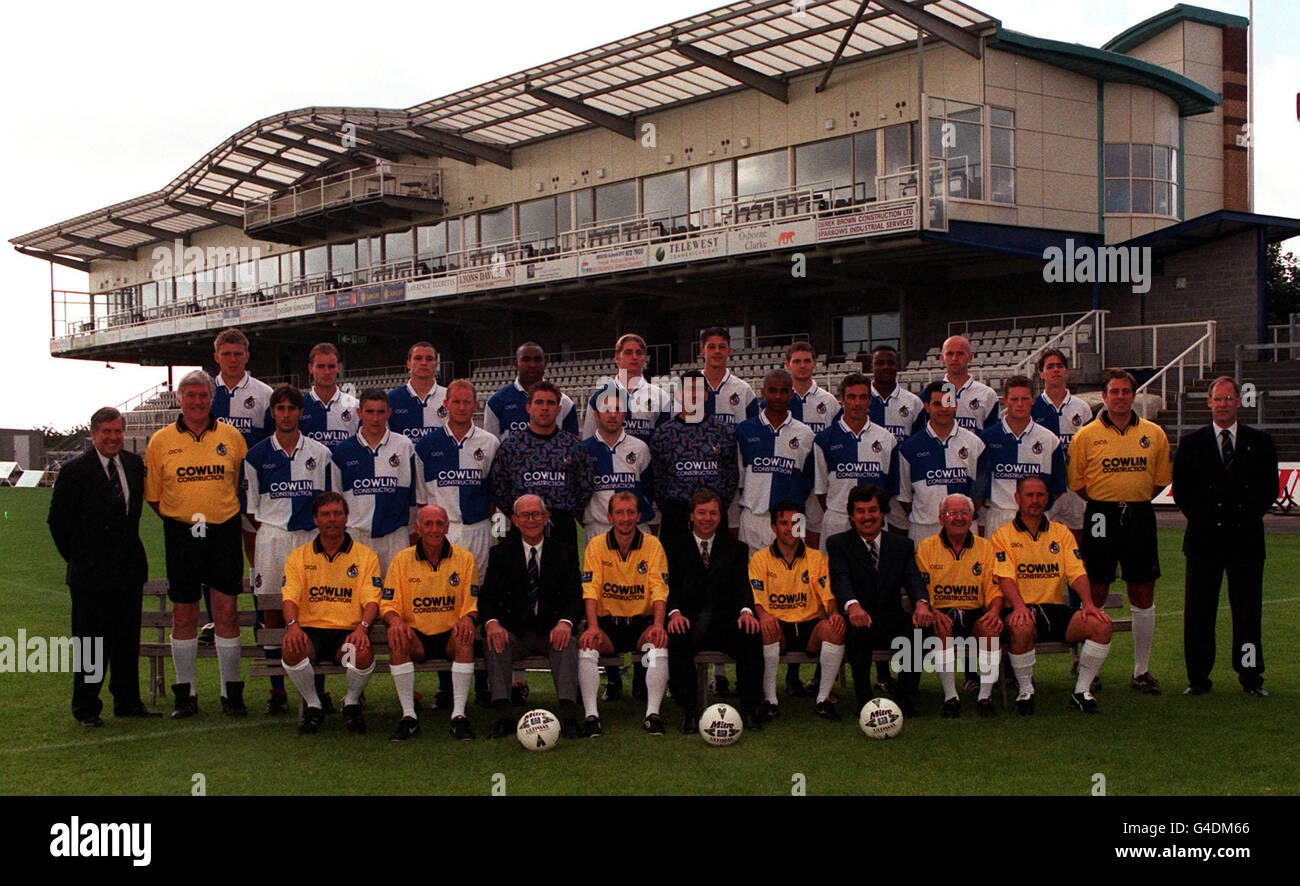 TEAM PHOTOGRAPH OF BRISTOL ROVERS FOOTBALL CLUB.. TEAM PHOTOGRAPH OF ...