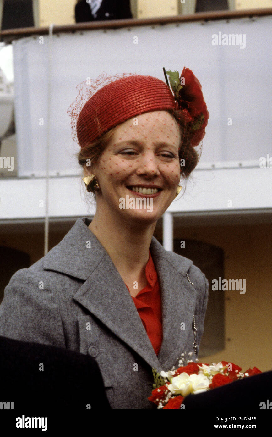 Queen margrethe ii portrait hi-res stock photography and images - Alamy