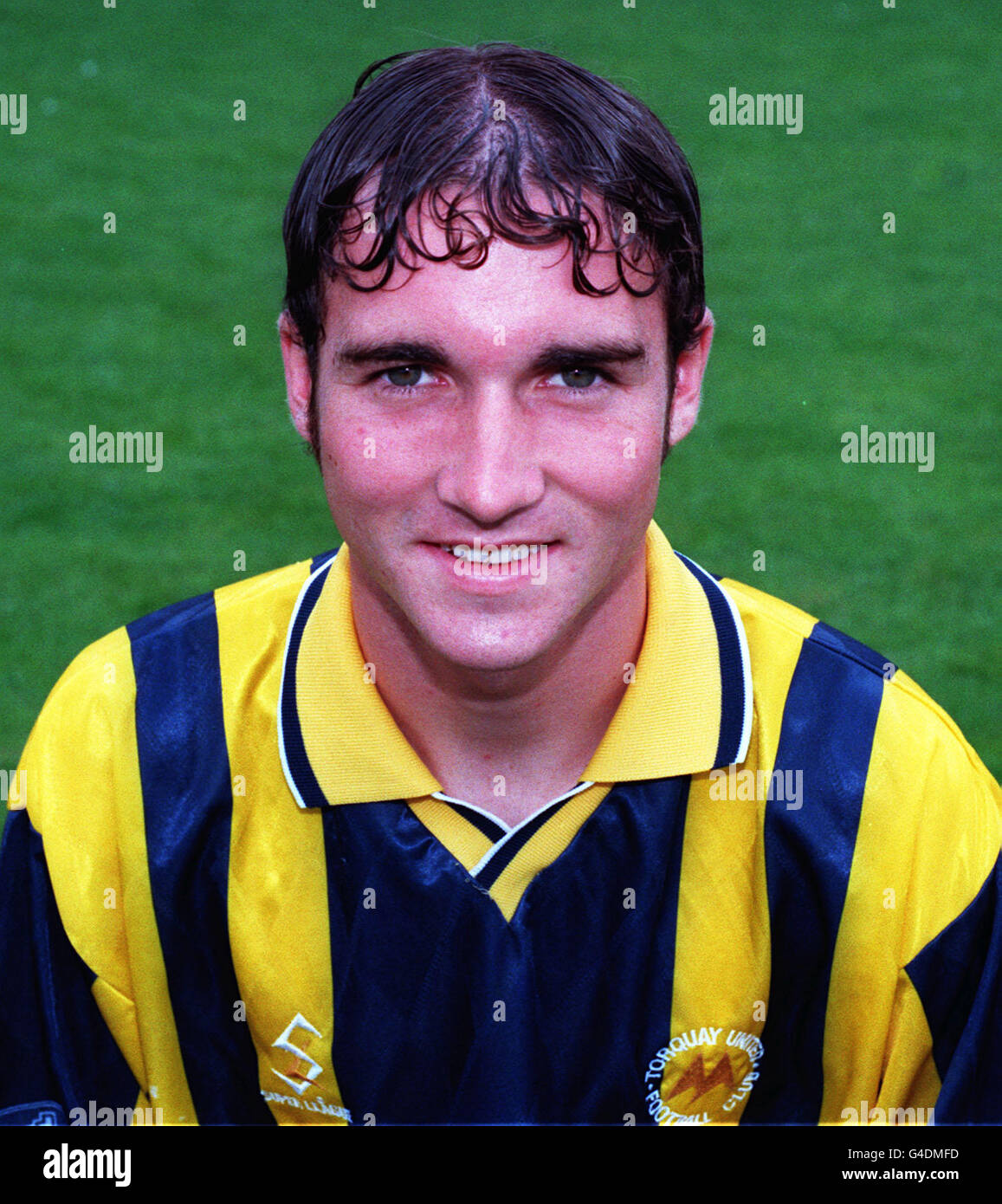 JUSTIN NEWELL OF TORQUAY UNITED FOOTBALL CLUB Stock Photo - Alamy