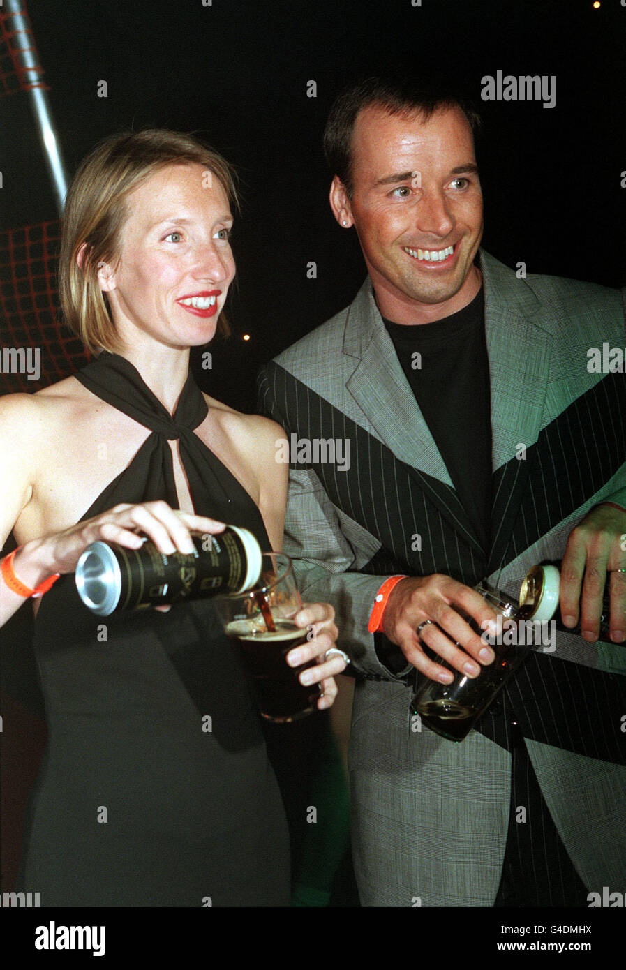 David furnish at armageddon party hi-res stock photography and images ...