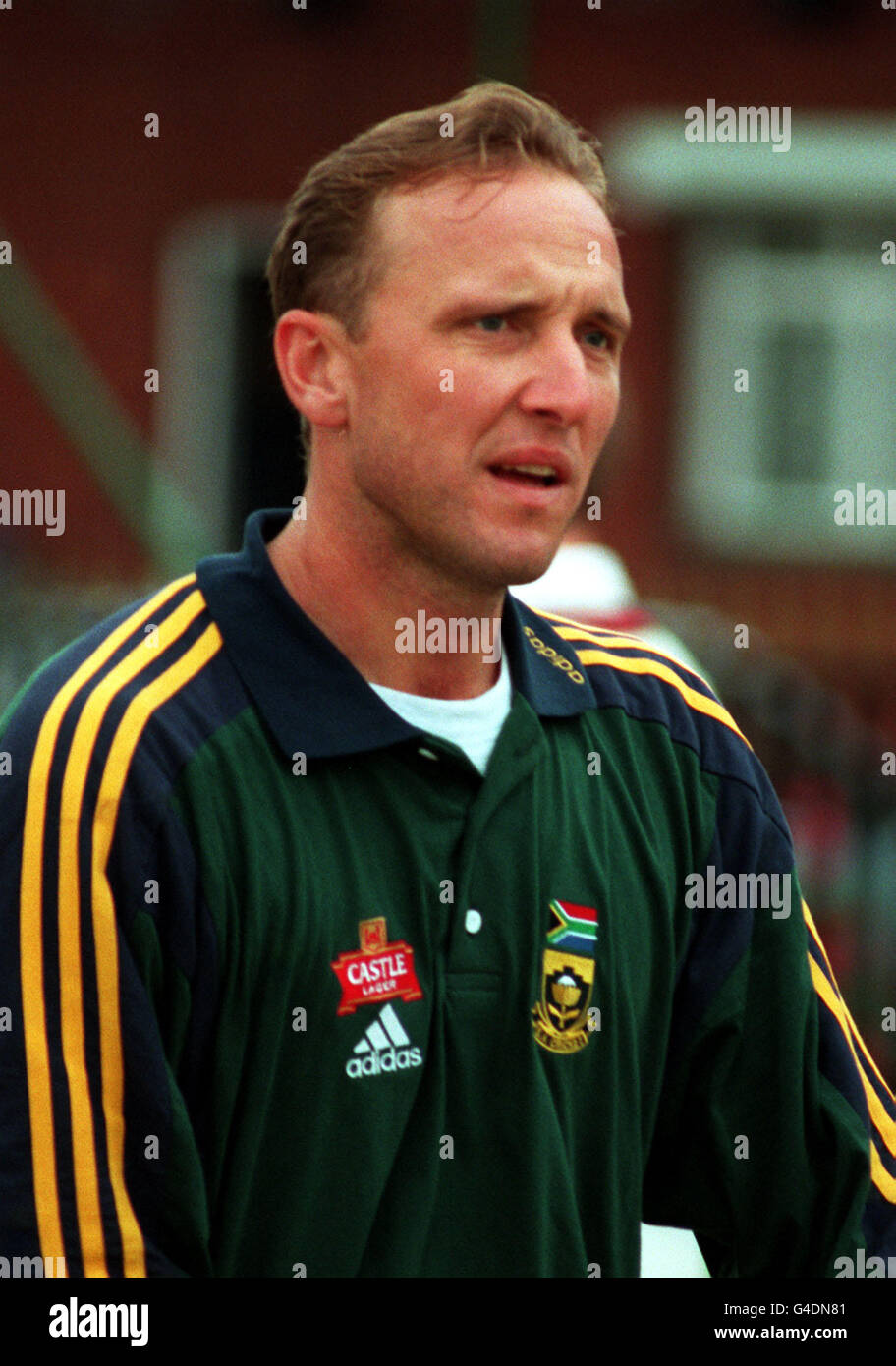 SOUTH AFRICAN CRICKETERS. ALLAN DONALD, MEMBER OF THE SOUTH AFRICAN ...
