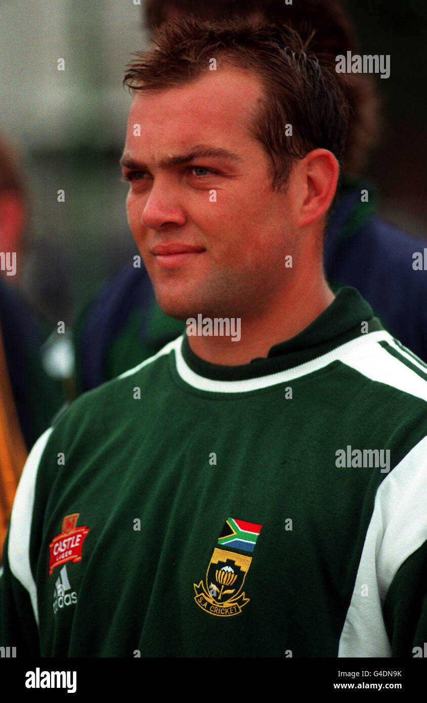 SOUTH AFRICAN CRICKETERS Stock Photo - Alamy