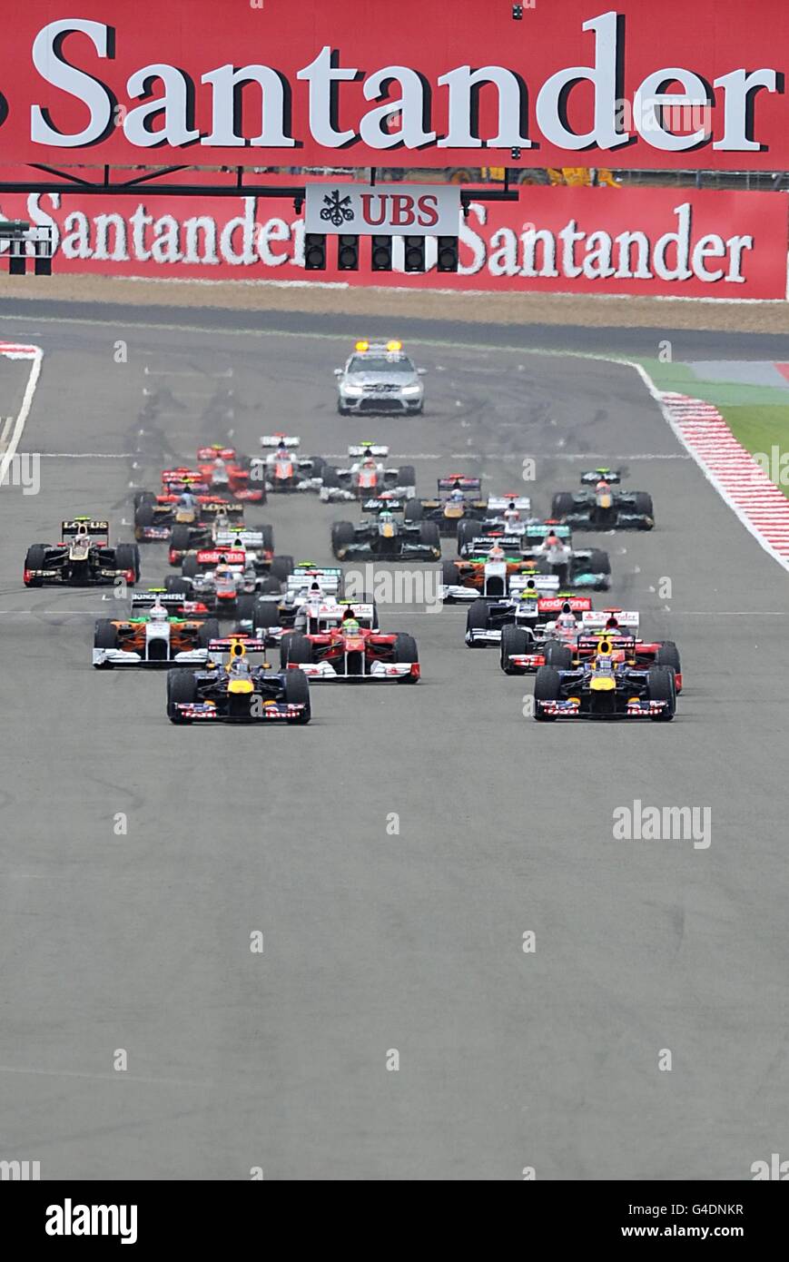 Motor Racing - Santander British Formula One Grand Prix - Race Day ...