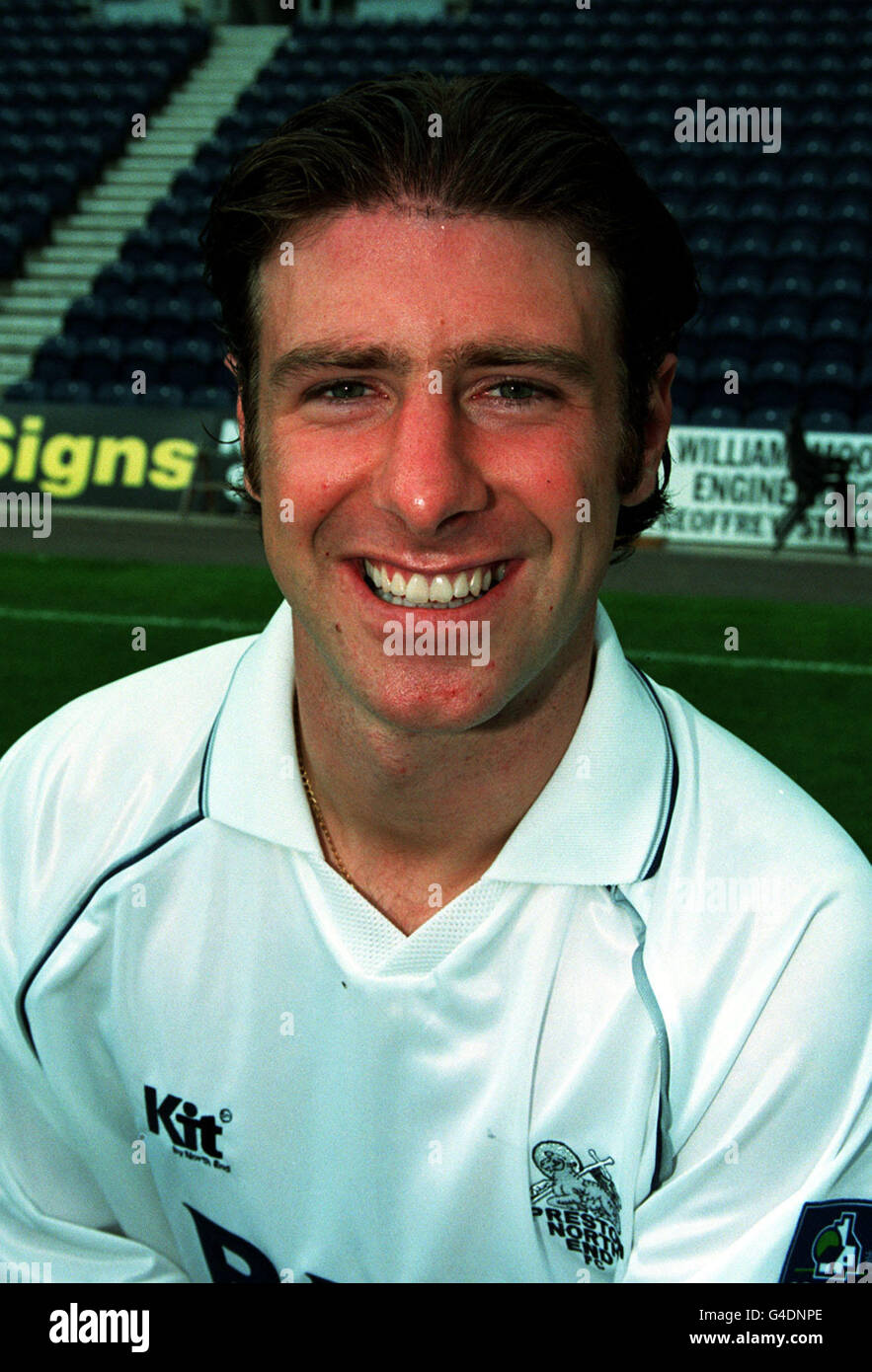 SEAN GREGAN OF PRESTON NORTH END FOOTBALL CLUB Stock Photo - Alamy