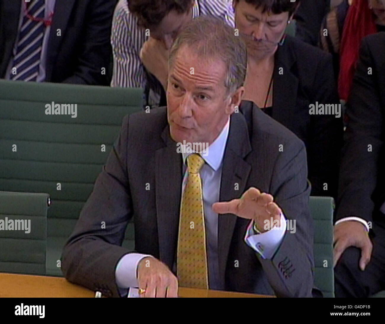 Former assistant commissioner Andy Hayman gives evidence to a Commons ...