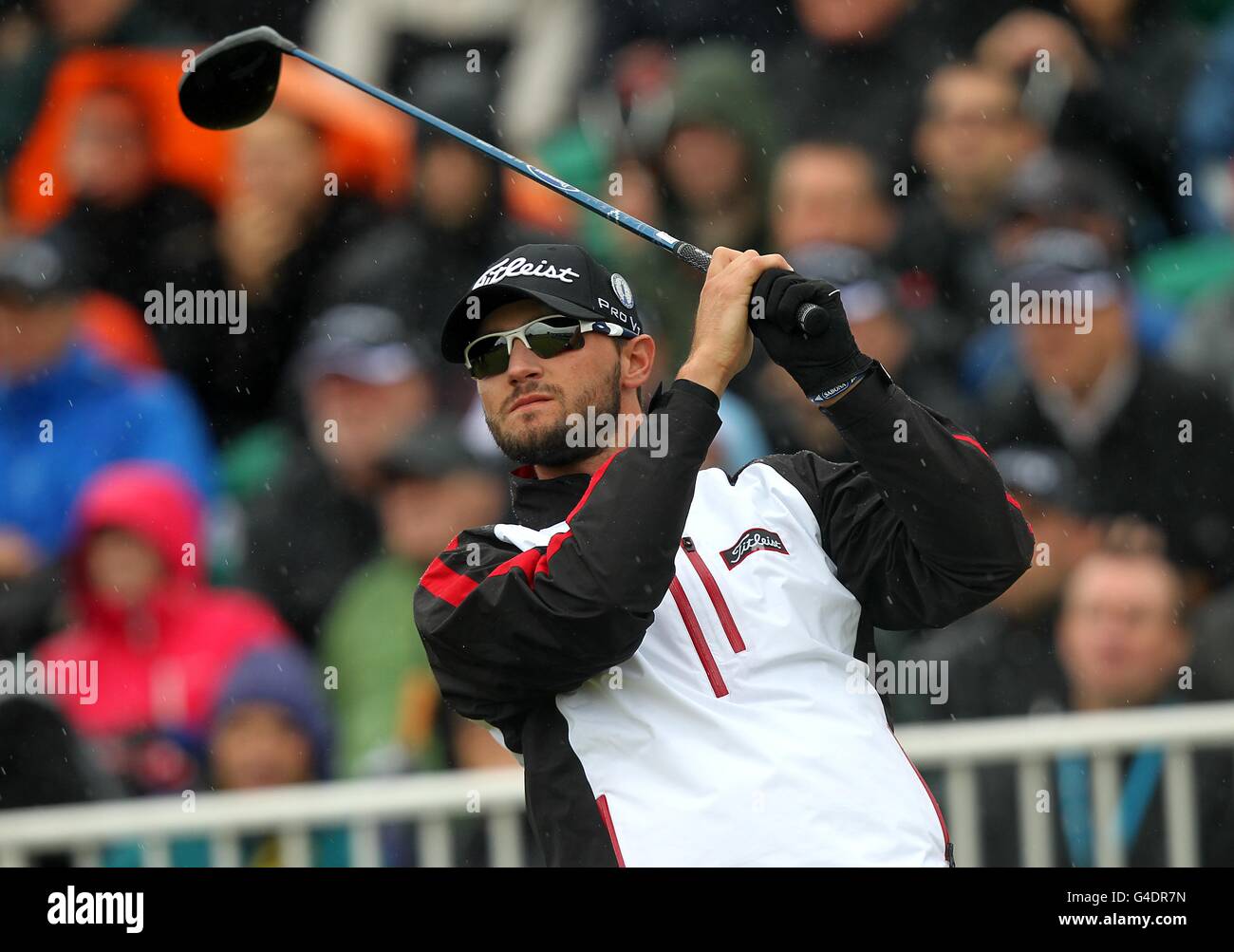 USA's Kyle Stanley during round three of the 2011 Open Championship at ...