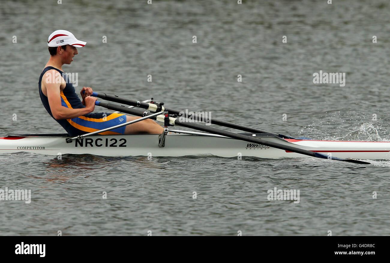 Rowan Law of Nottingham Rowing Club wins the Open Junior 14 Single ...